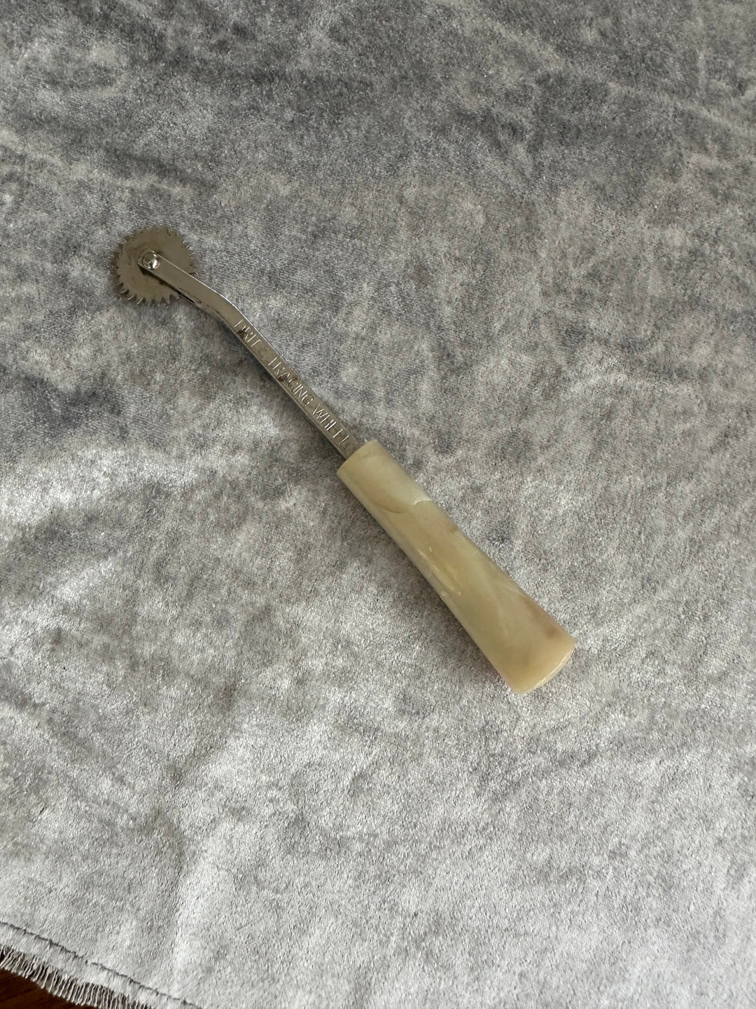 Vintage Dritz Tracing Wheel, Tailors Tracing Wheel, Dressmakers Tracing Wheel, Toothless Tracing ...