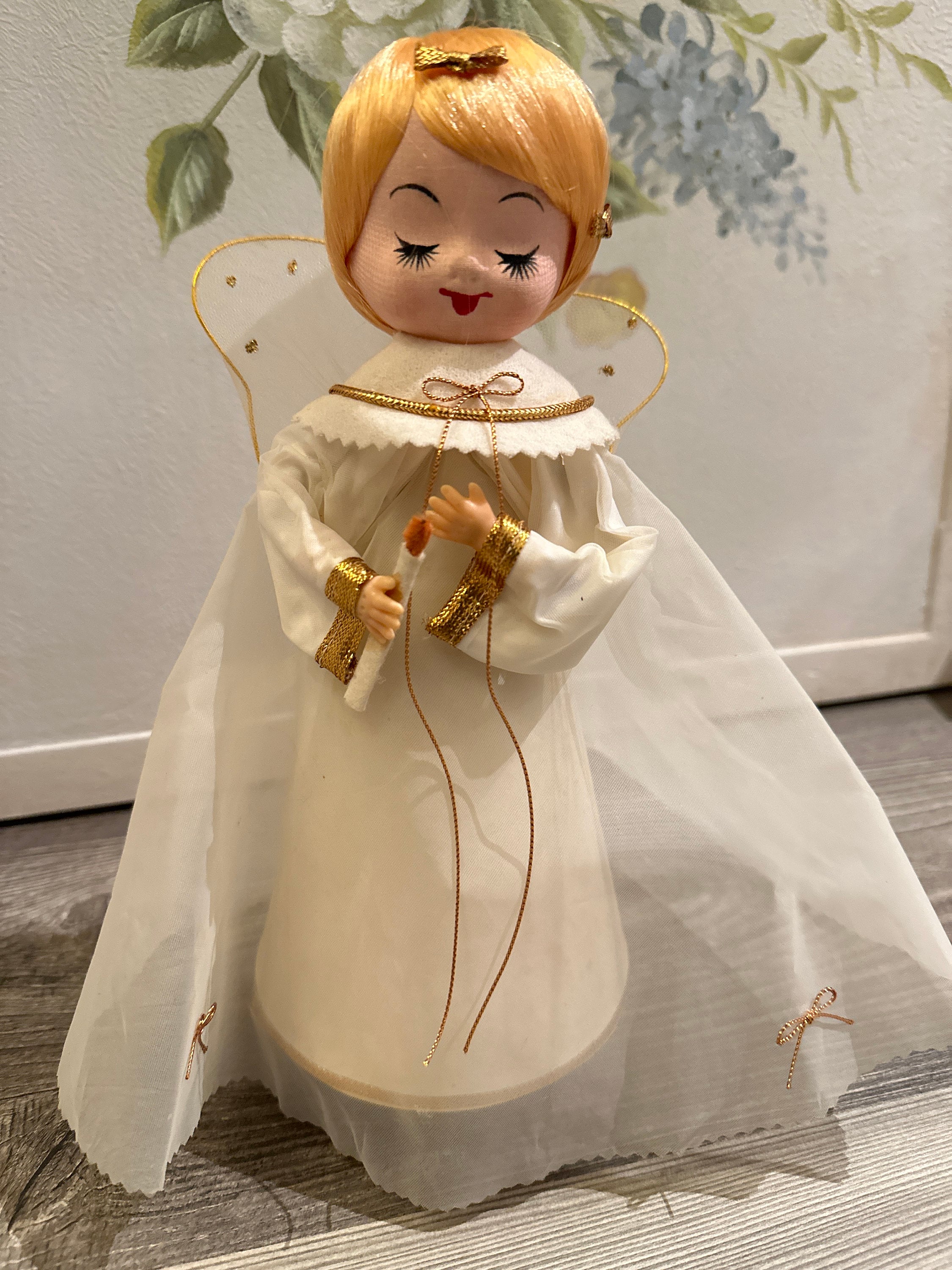 Vintage Japan Rotating Angel Music Box - Etsy