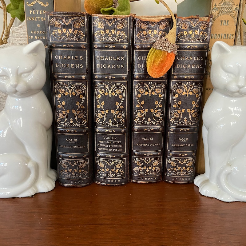 Cat Bookends - Etsy
