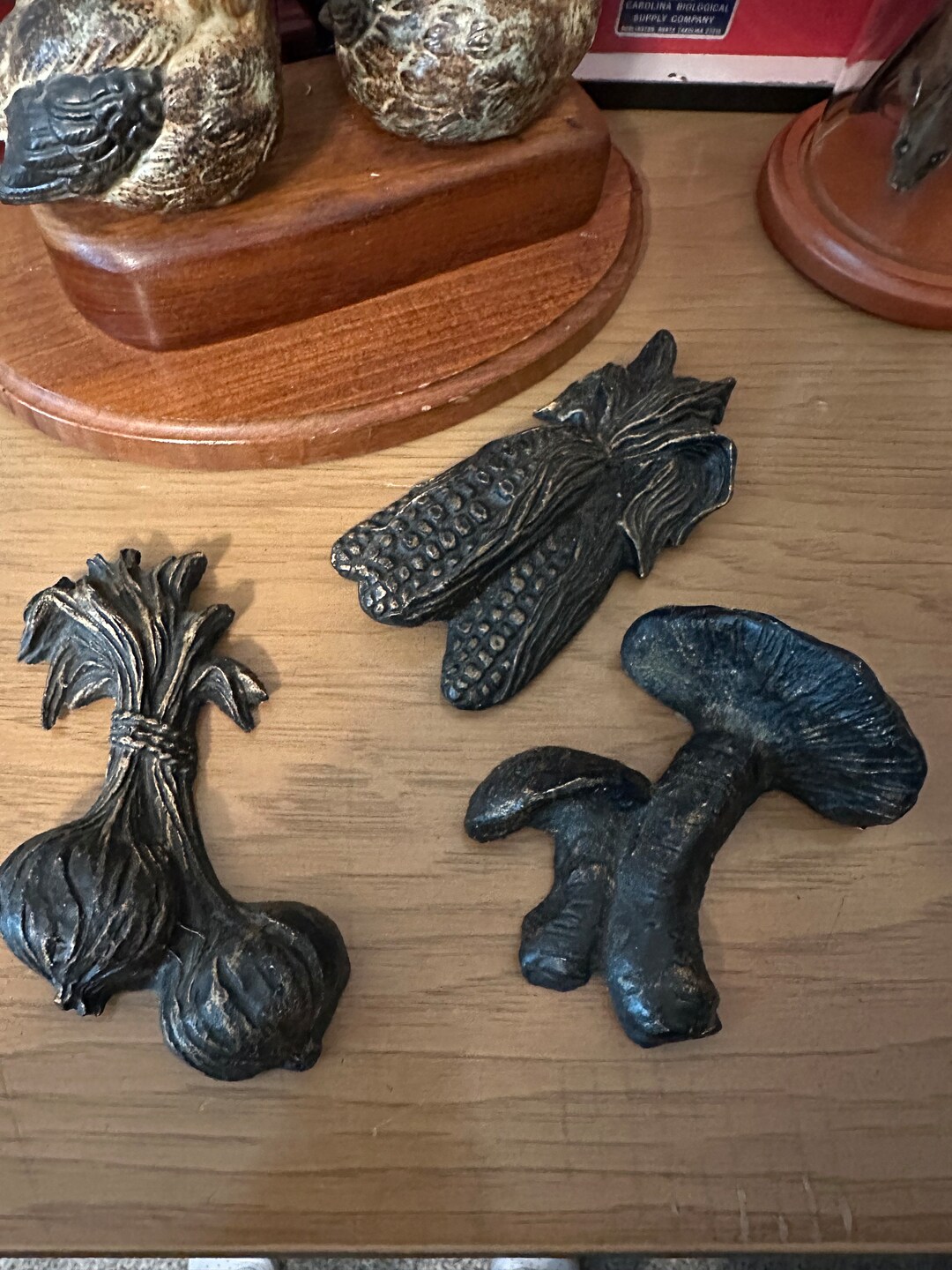 Vintage MCM Chalkware Vegetables Wall Art - Etsy