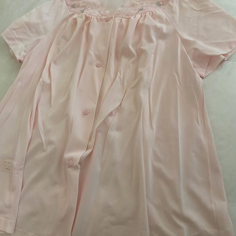 Vintage Pink Lingerie Jacket - Etsy UK