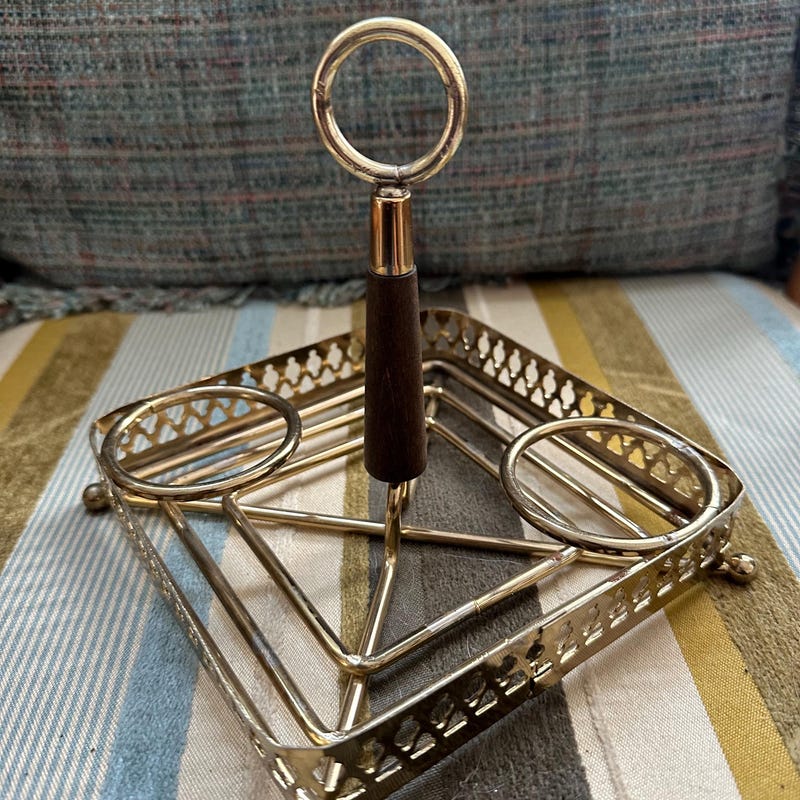 Wood Condiment Caddy - Etsy