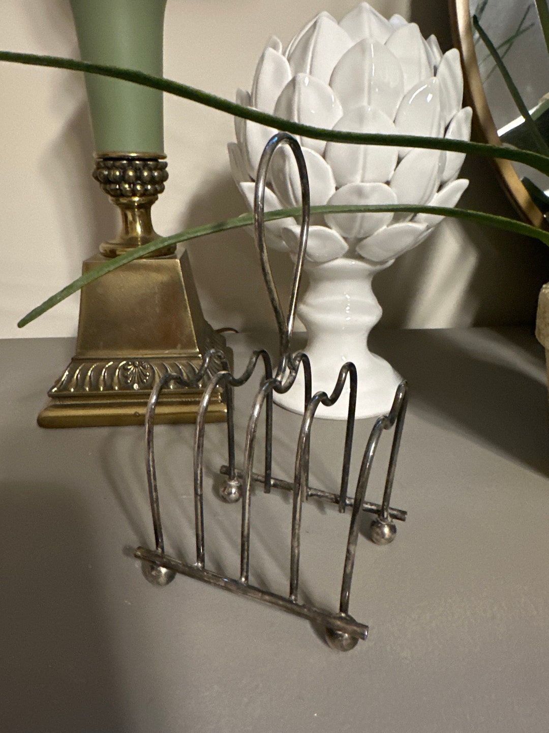 Traditional Silver Plated English Toast Rack - Etsy
