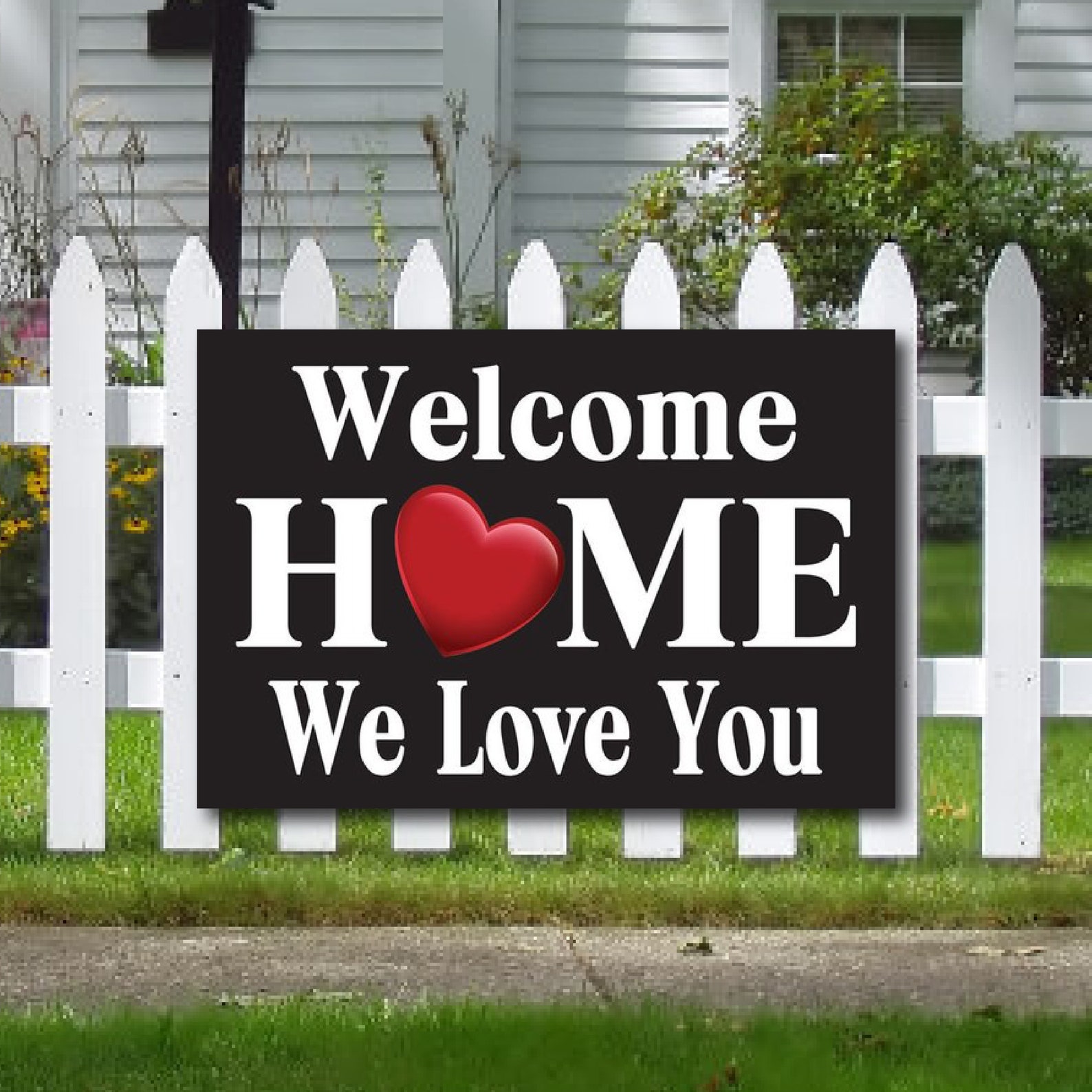 PRINTED Welcome Home BANNER / LDS Homecoming Poster / - Etsy