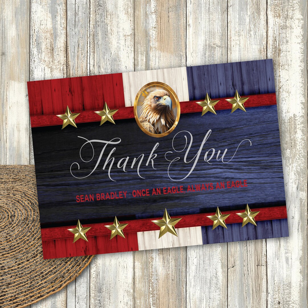 SCOUT Thank You Card / Eagle Thank You Card / Scout Postcard / Scout ...
