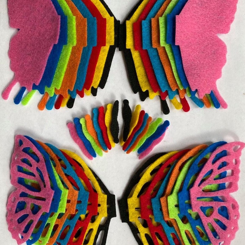 Felt Butterfly - Etsy