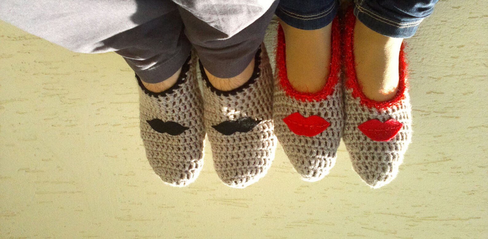 Set of Mens and Womens Slippers Gift for Couples Home Shoes | Etsy