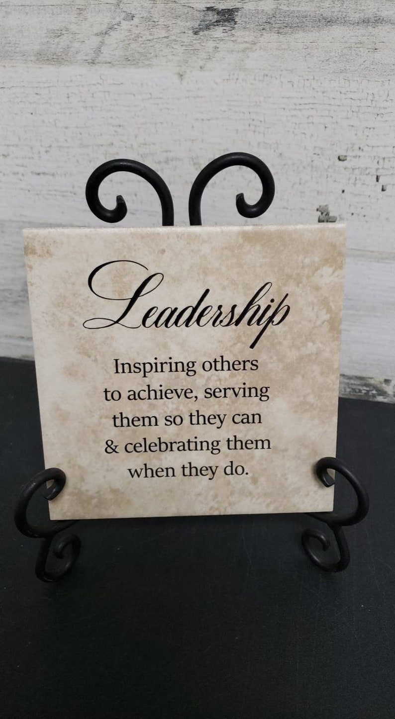 6x6 Thin Tile Plaque Leadership Bosses Day Gift Boss Day Gift - Etsy