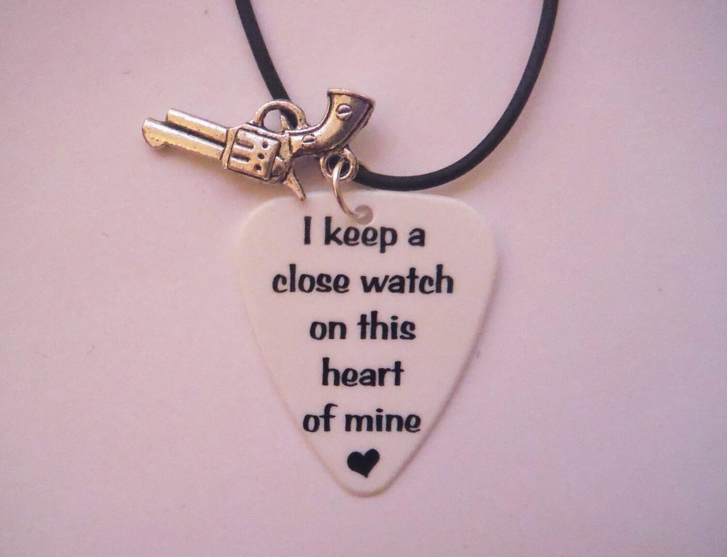 I Keep a Close Watch on This Heart of Mine Guitar Pick - Etsy