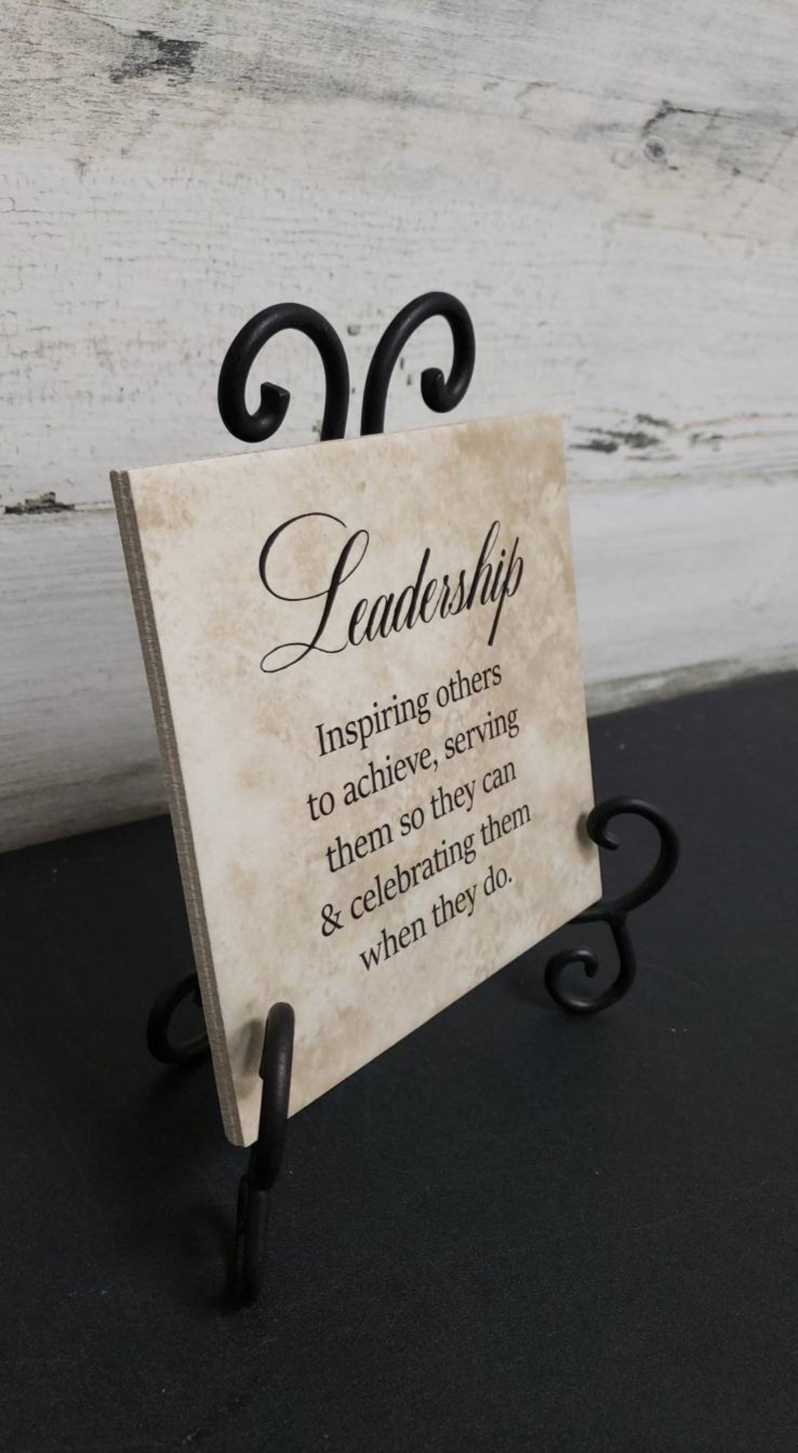 6x6 Thin Tile Plaque Leadership Bosses Day Gift Boss Day Gift - Etsy