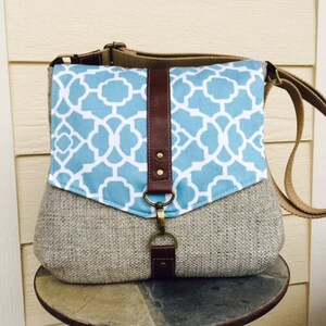 Spring Crossbody Bag Adjustable Strap Leather Detail - Etsy