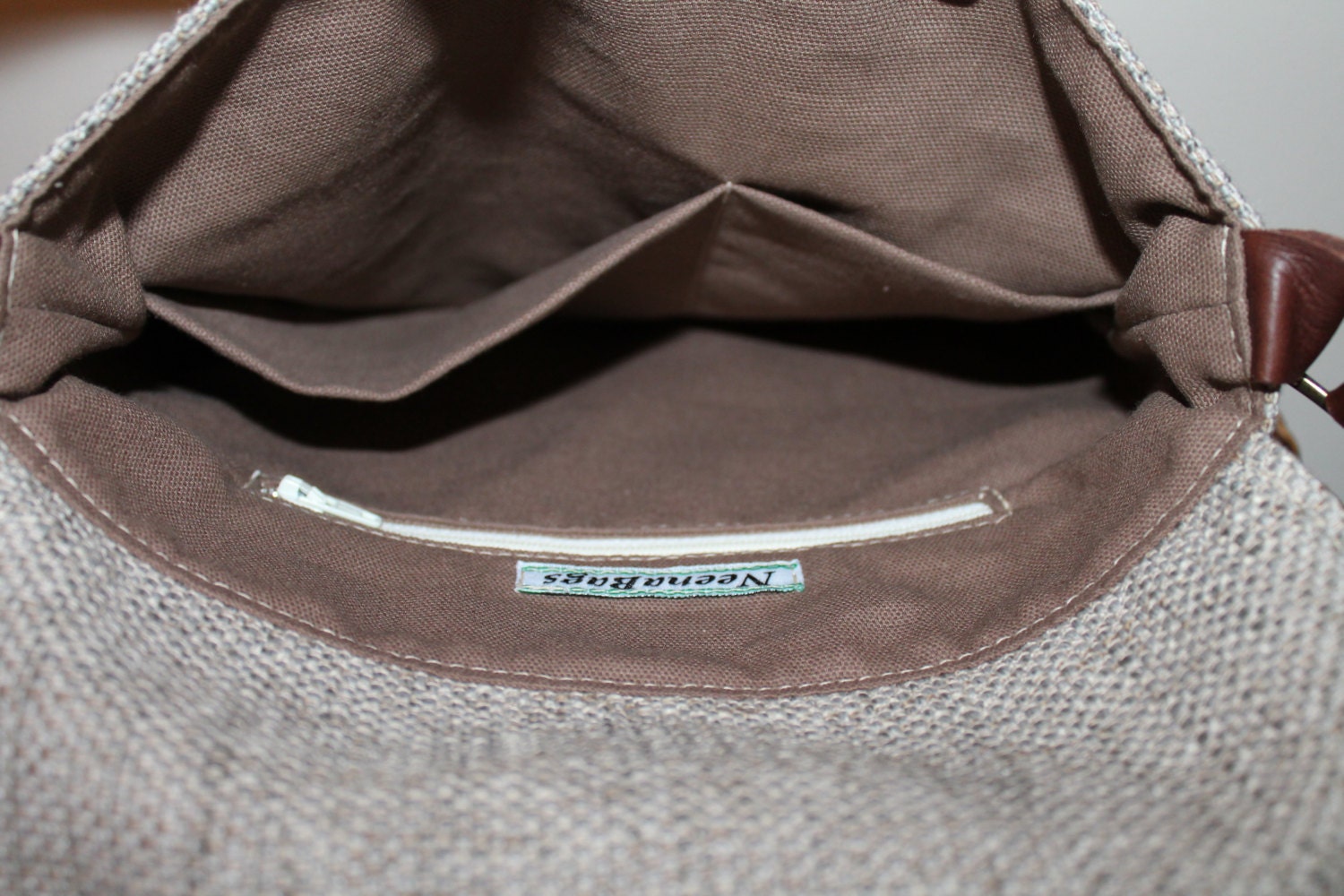 Spring Crossbody Bag Adjustable Strap Leather Detail - Etsy