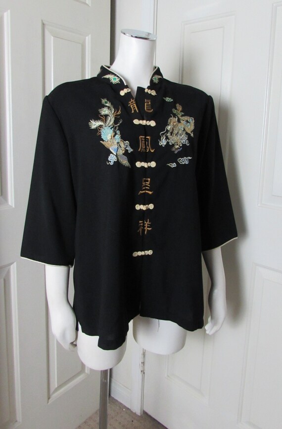 asian inspired black and - Gem