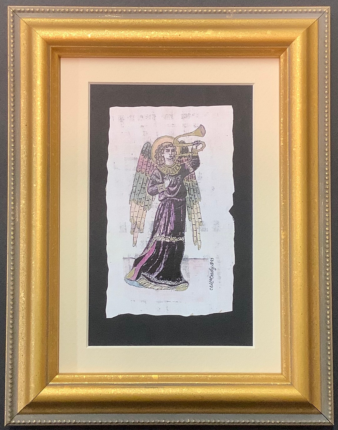 A-508 August Gardian Angel Hamaliel - Etsy