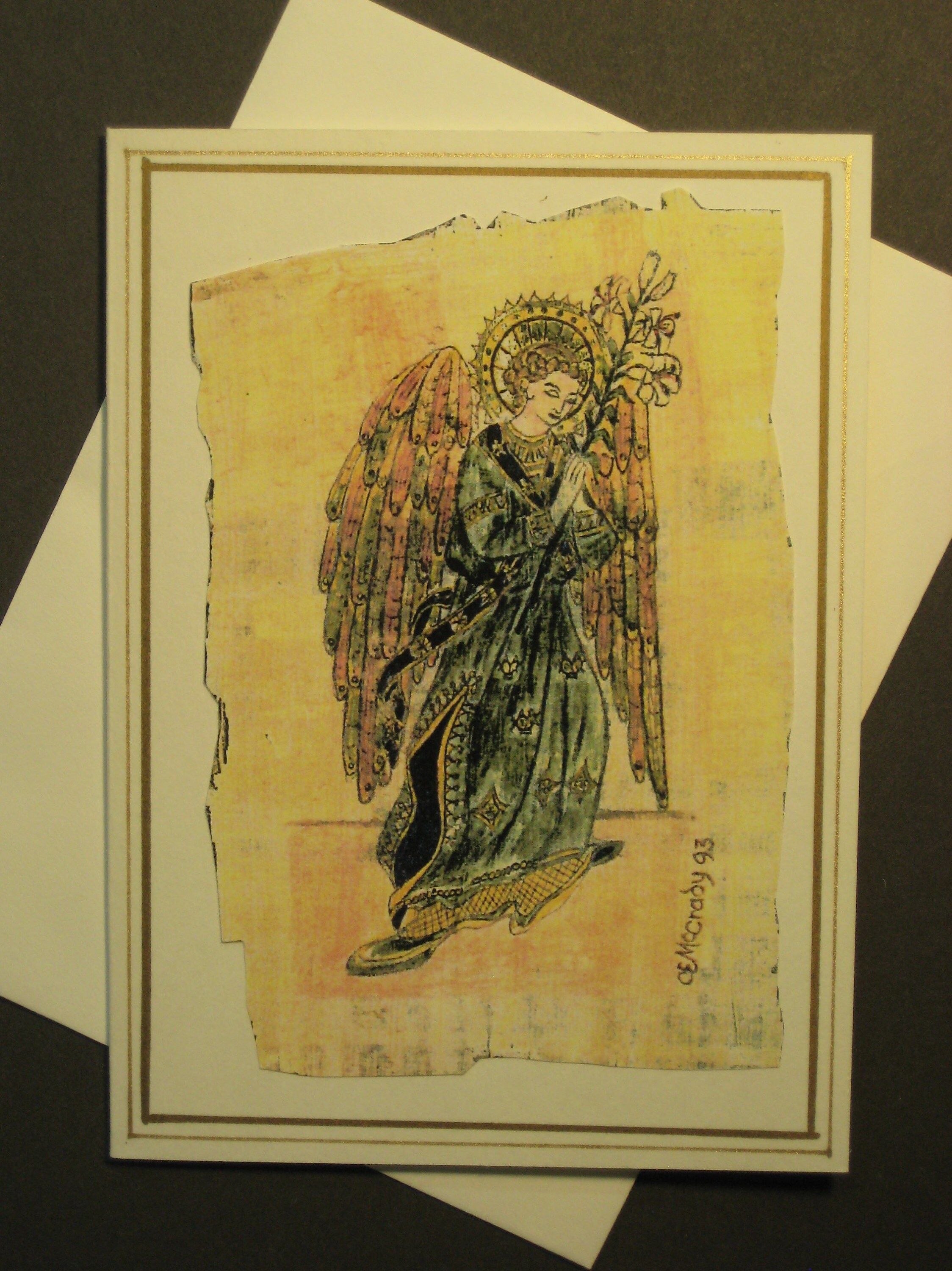 April Angel "asmodel" Card - Etsy