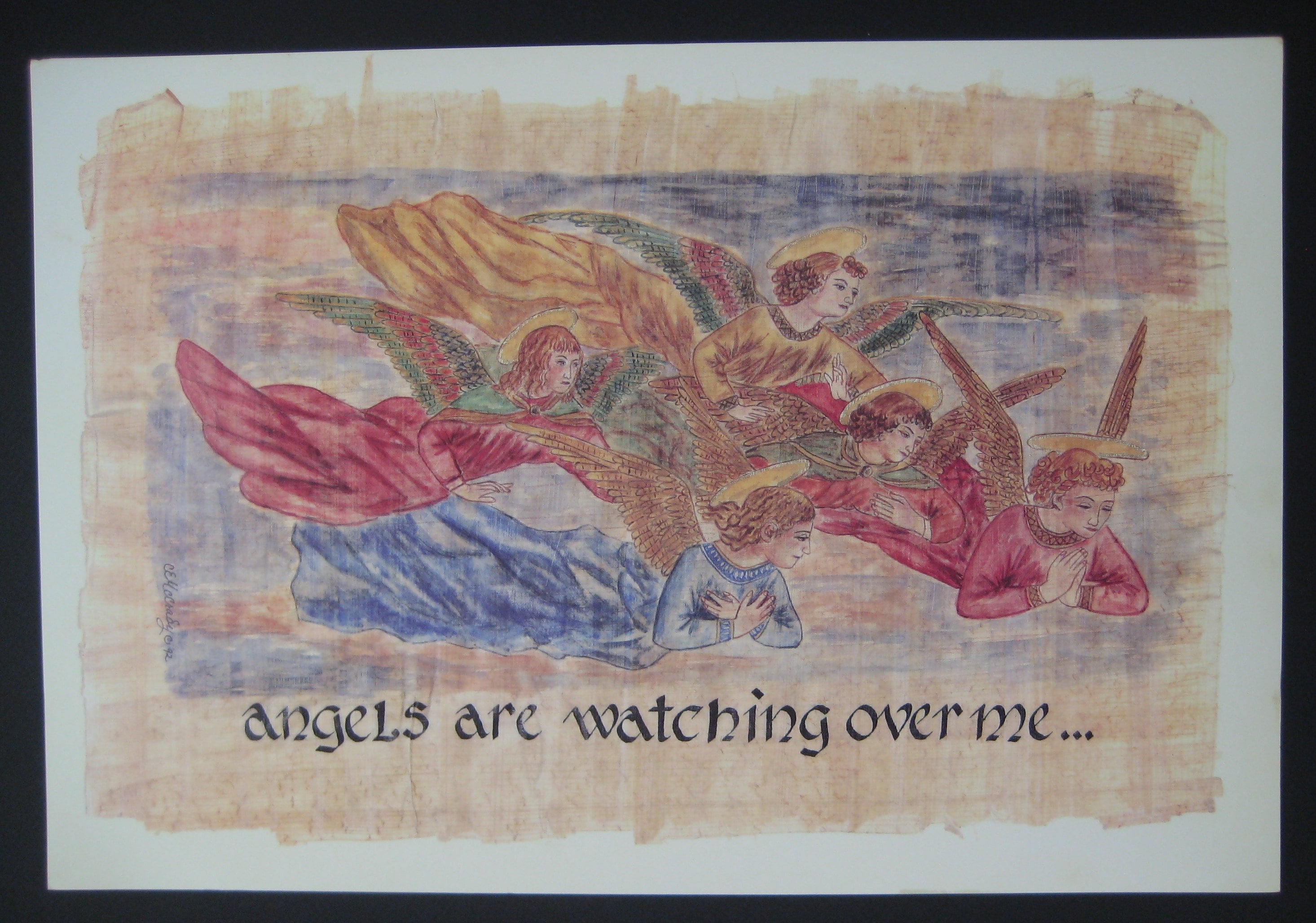 Angel Watch Limited Edition Print - Etsy