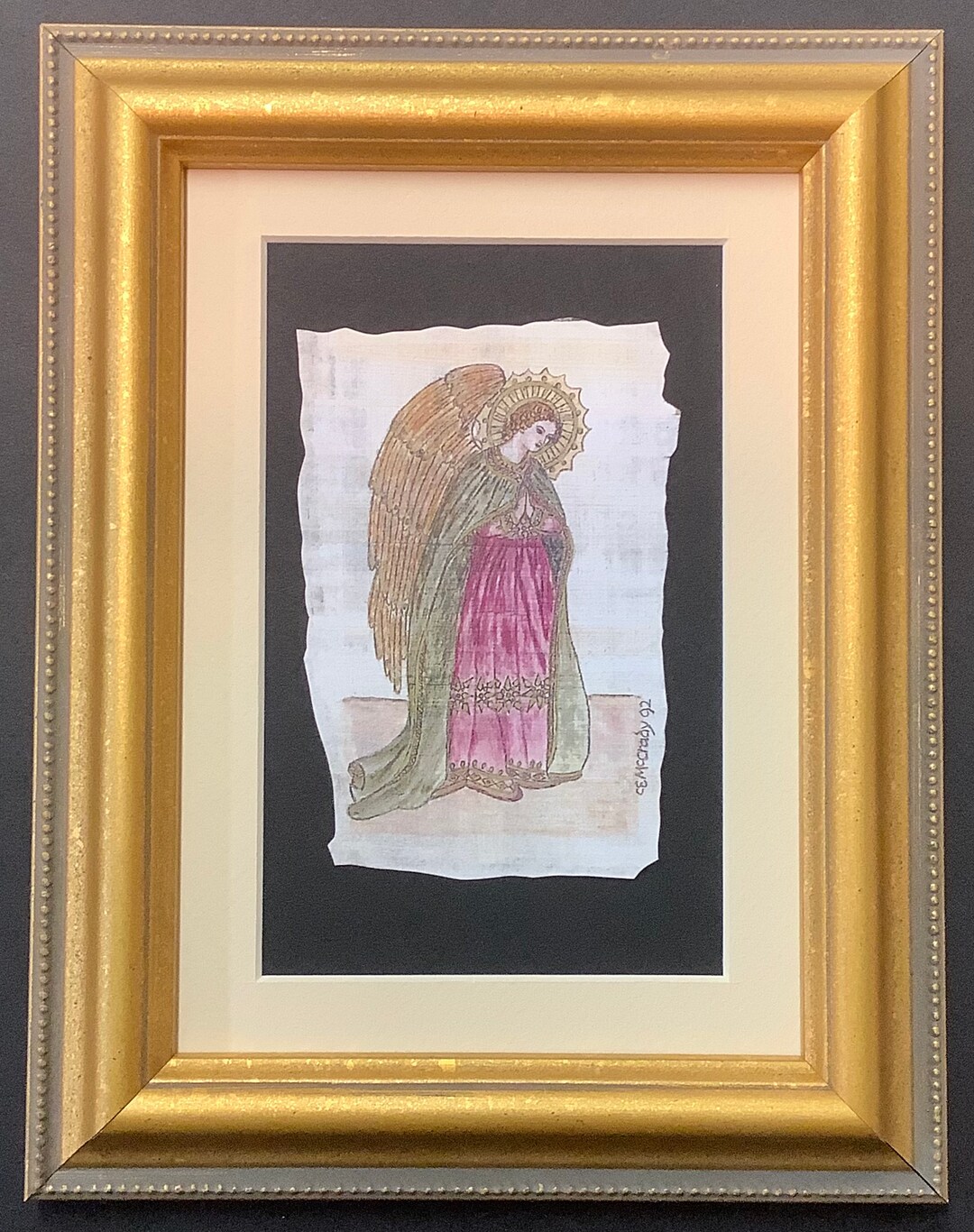 A-512 December Guardian Angel Hanael - Etsy