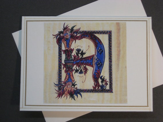 The a Card | Etsy