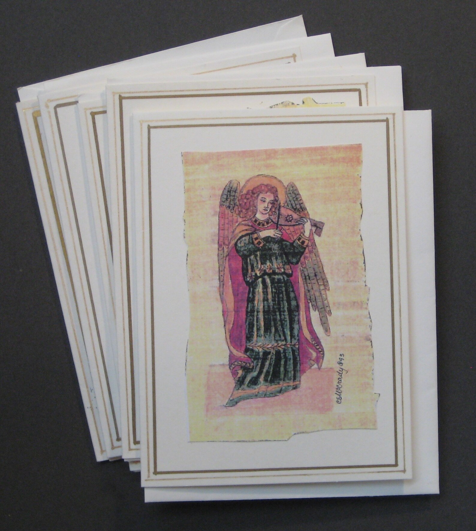 April Angel "asmodel" Card - Etsy