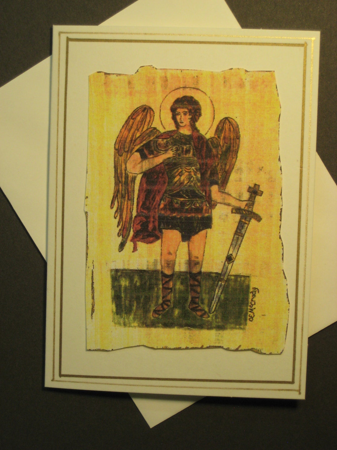 Archangel "michael" Card - Etsy