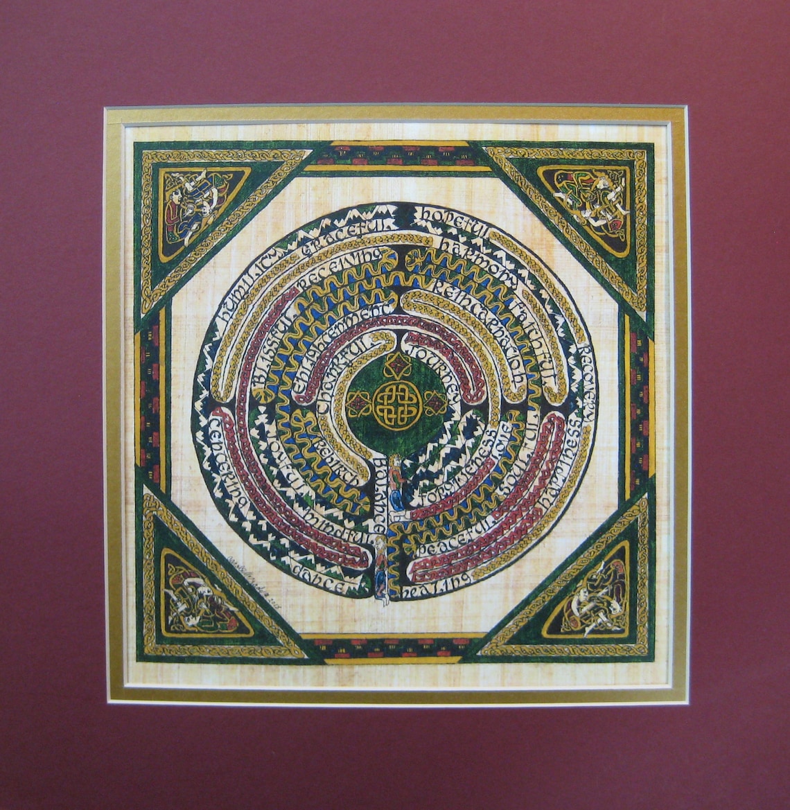 Celtic Labyrinth - Etsy