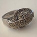 Vintage Silver & MARCASITE Ring European Silver Marked 835 Gorgeous ...