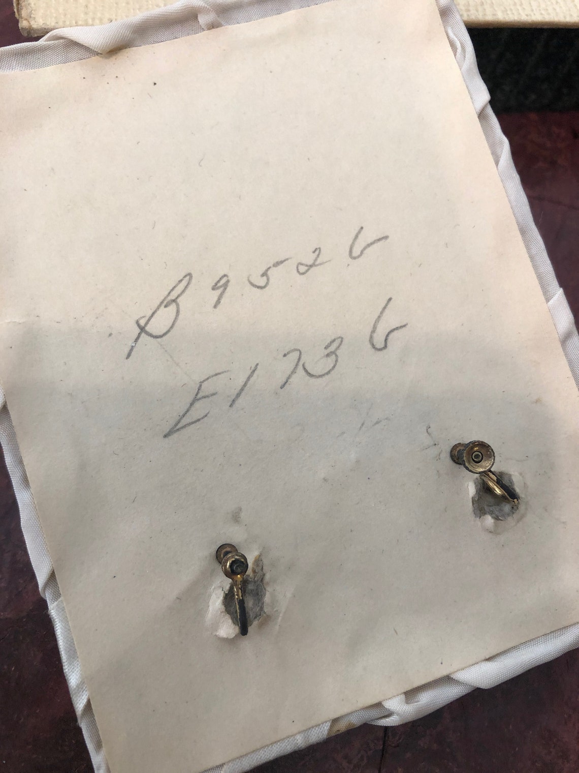 1940s Vintage HARRY ISKIN Brooch and Earring Set in ORIGINAL - Etsy