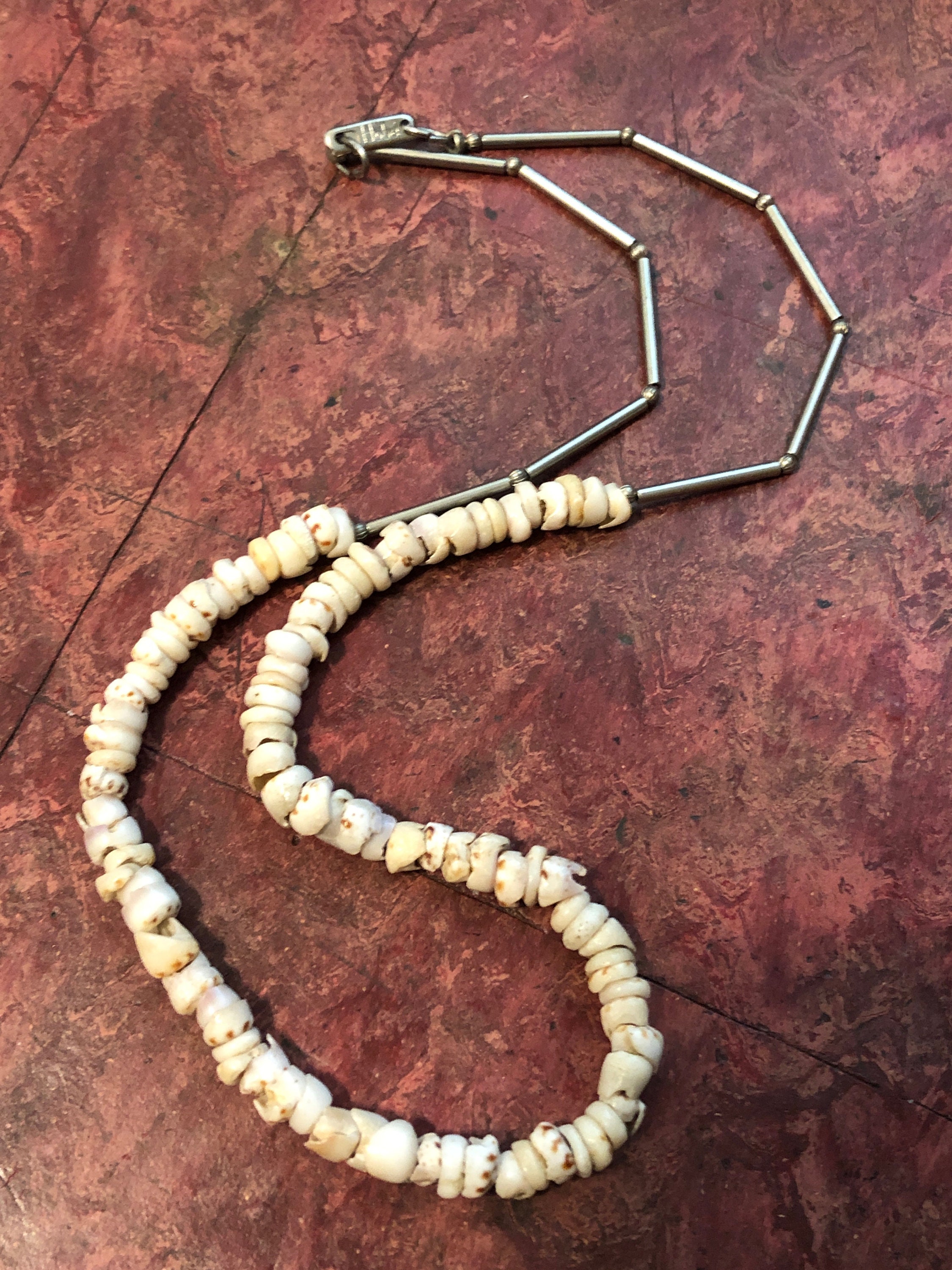 1970s Vintage Hobe' PUCA SHELL Choker Necklace by - Etsy