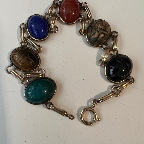 Scarab Bracelet - Etsy