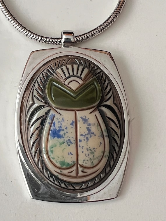 large vintage scarab - Gem