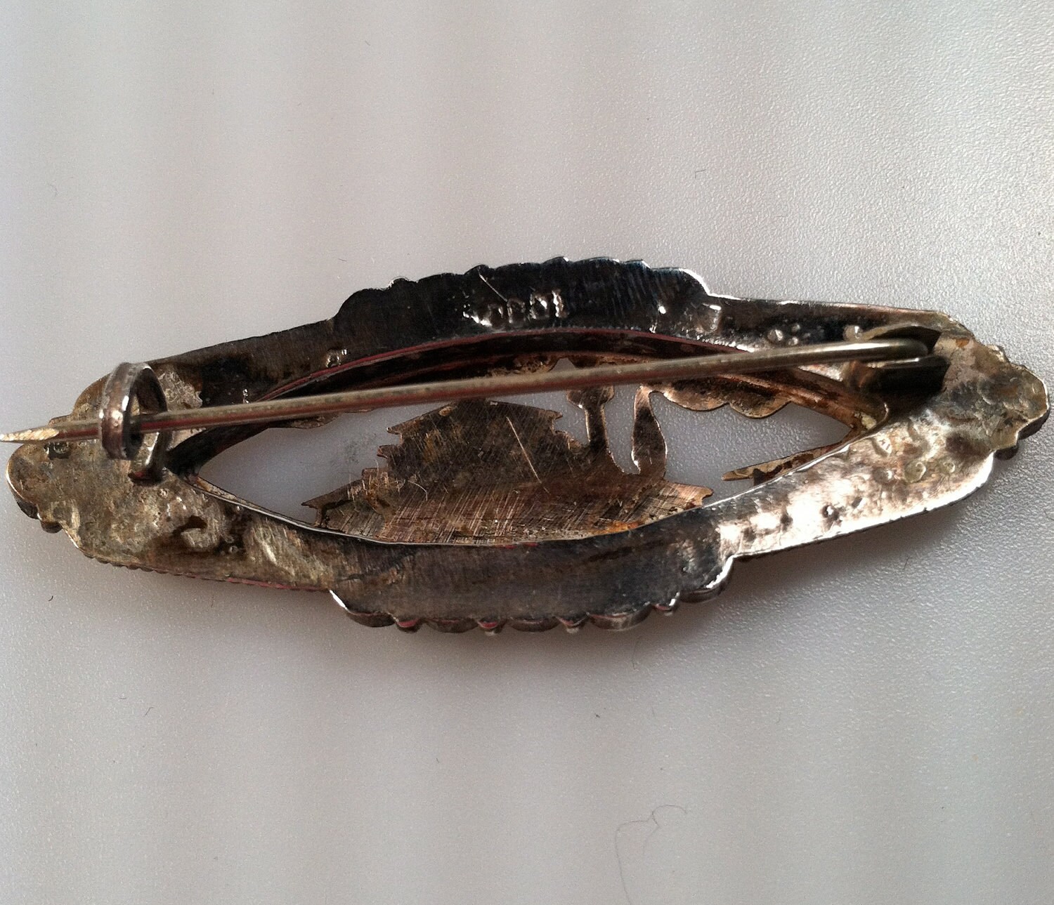 VICTORIAN Bar Pin Victorian Brooch Cutwork Design Estate - Etsy