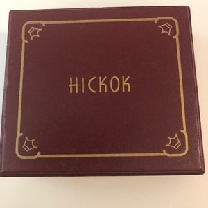 1950s Vintage HICKOK TIE BAR in Original Box Vintage Tie Clasp With ...