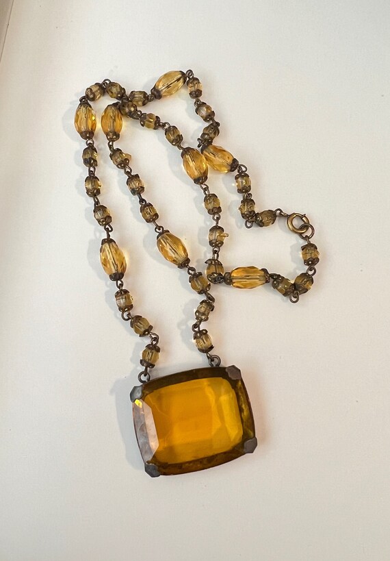 topaz art glass stones - Gem