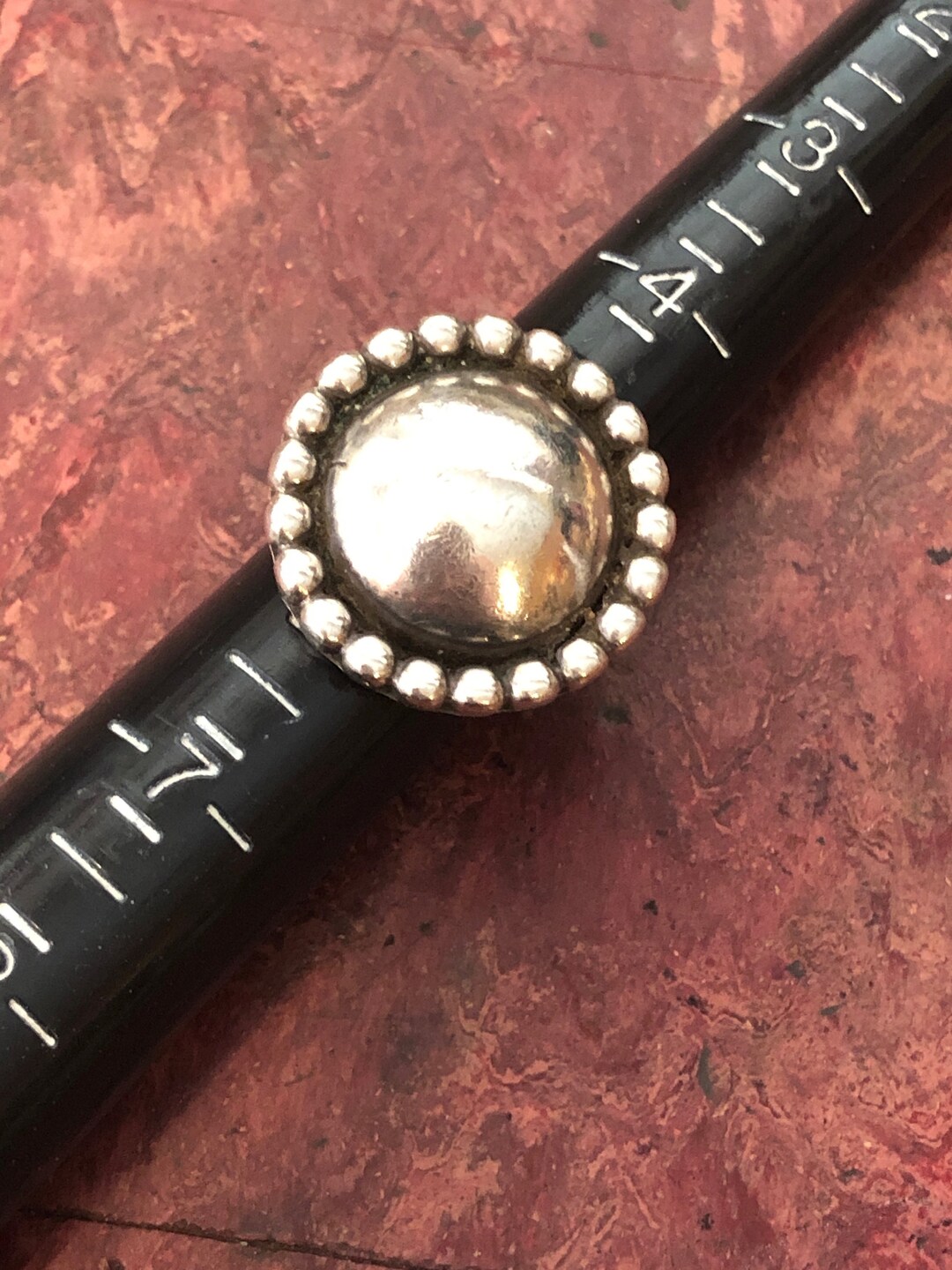 Vintage anillo de plata de ley MID CENTURY anillo moderno - Etsy España