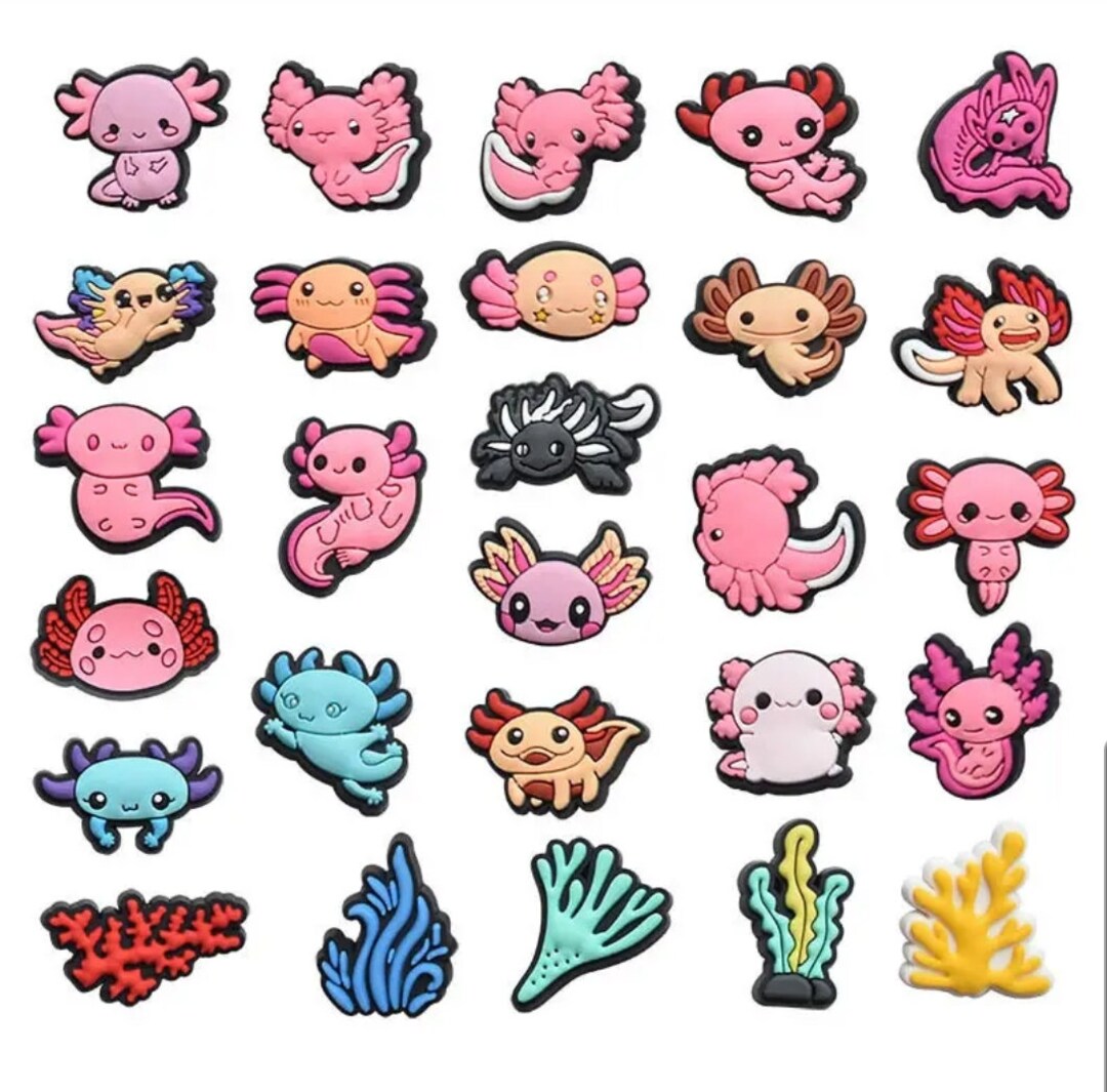 Croc Charms-axolotl - Etsy