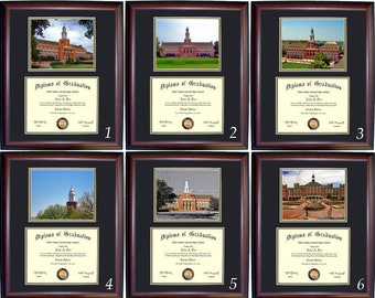 Ohio State Diploma Frame OSU Graduation Gift Free Shipping | Etsy