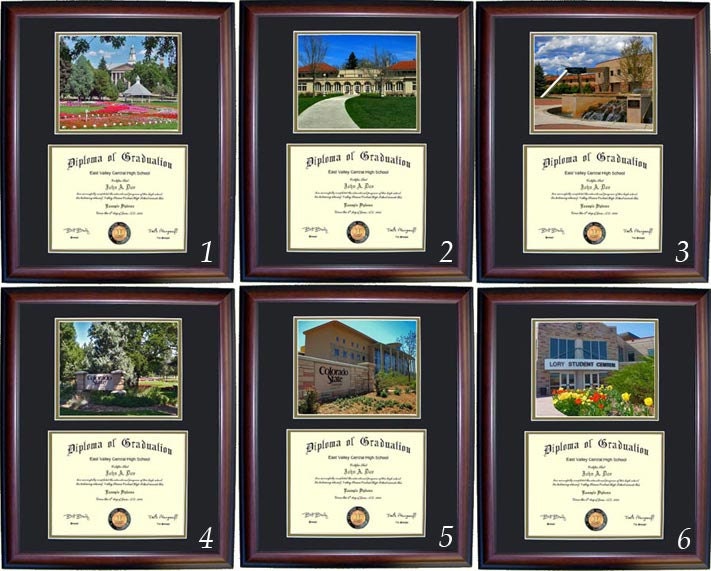 Colorado State Diploma Frame, CSU Graduation Gift, Free Shipping - Etsy