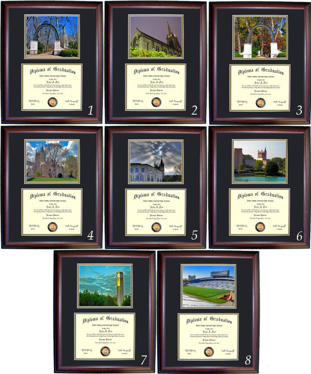 Northwestern Diploma Frame, Graduation Gift, Free Shipping - Etsy
