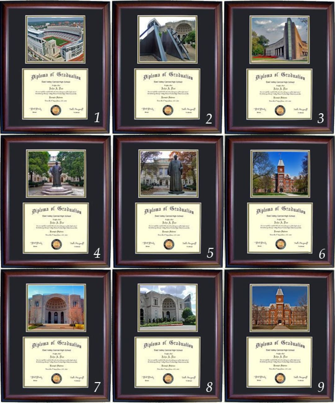 Ohio State Diploma Frame, OSU Graduation Gift, Free Shipping - Etsy