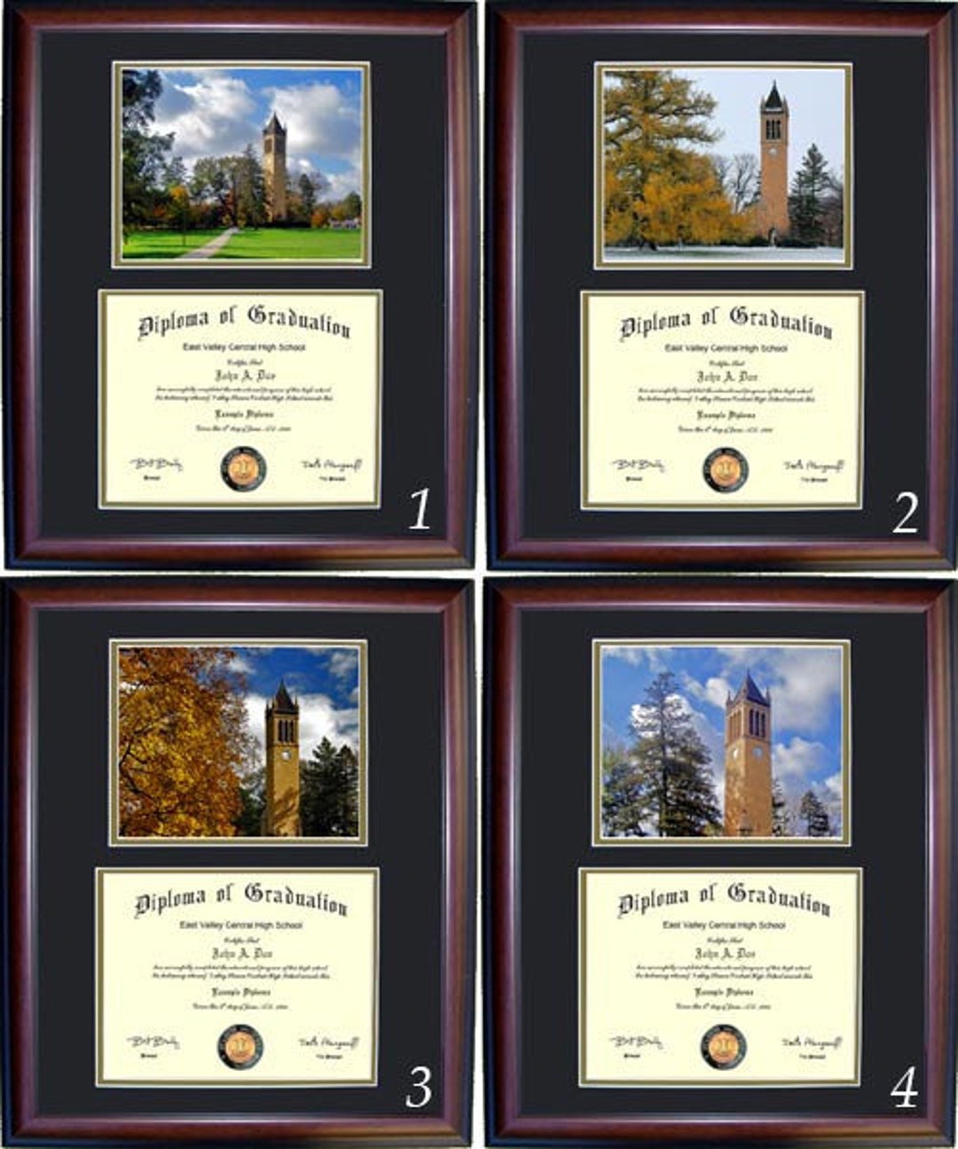 Iowa State Diploma Frame, Cyclones Graduation Gift, Free Shipping - Etsy