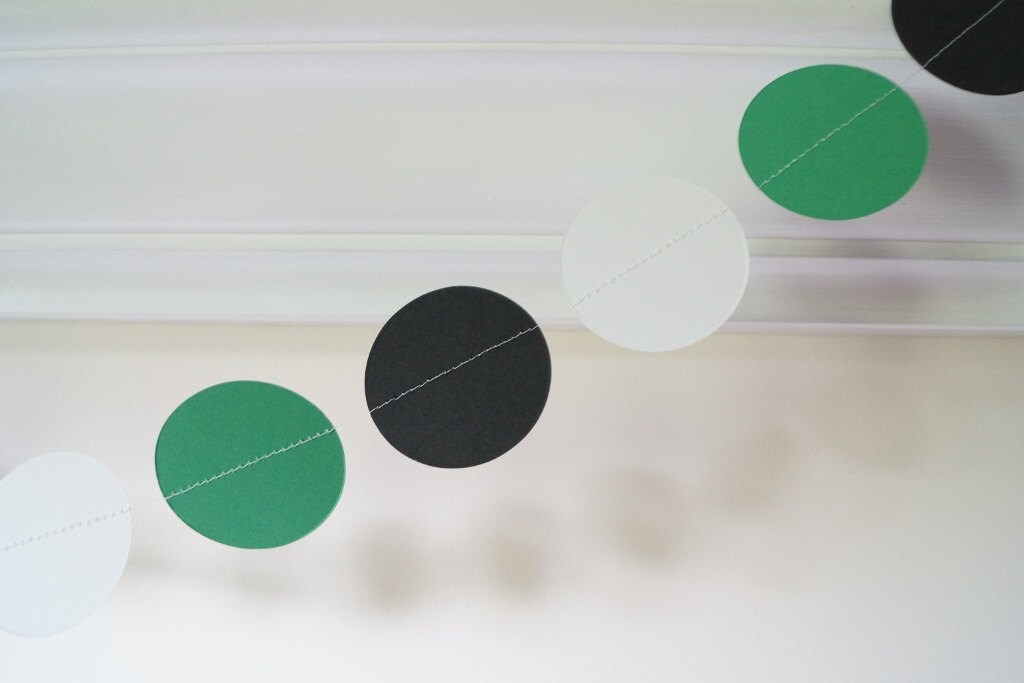 Green Party Decorations Paper Garland Saint Patricks Day | Etsy