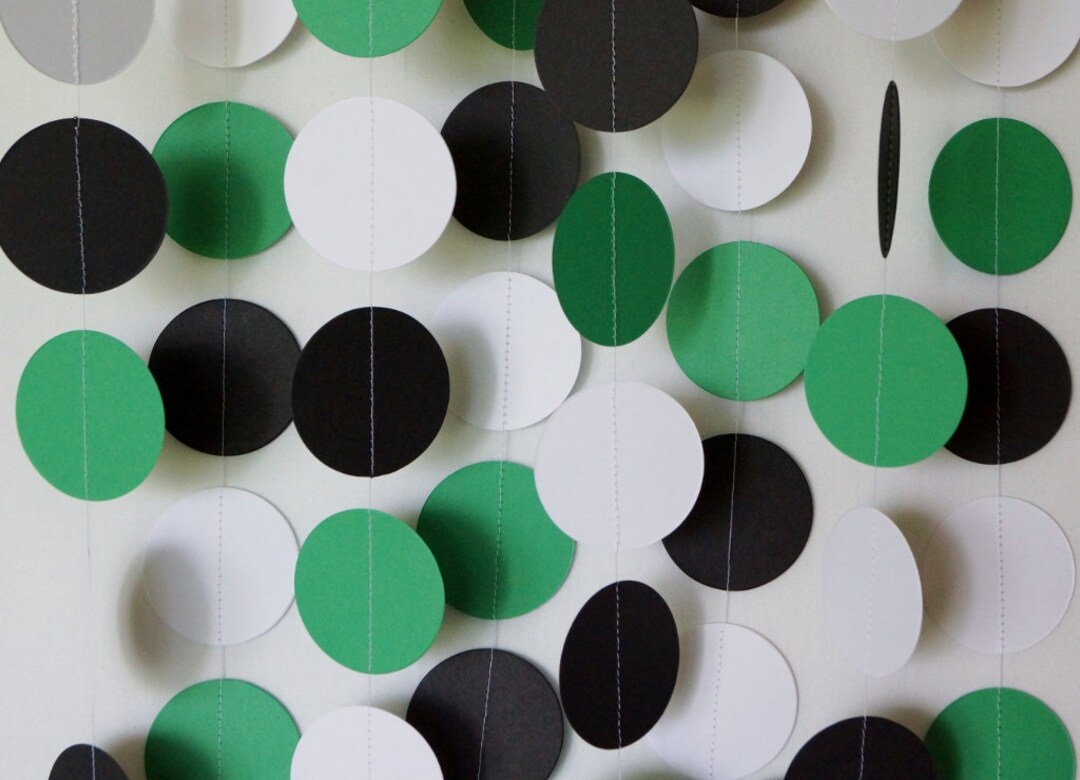 Green Party Decorations, Paper Garland, Saint Patrick's Day, Green ...