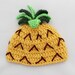 Pineapple Beanie / Hat - Etsy