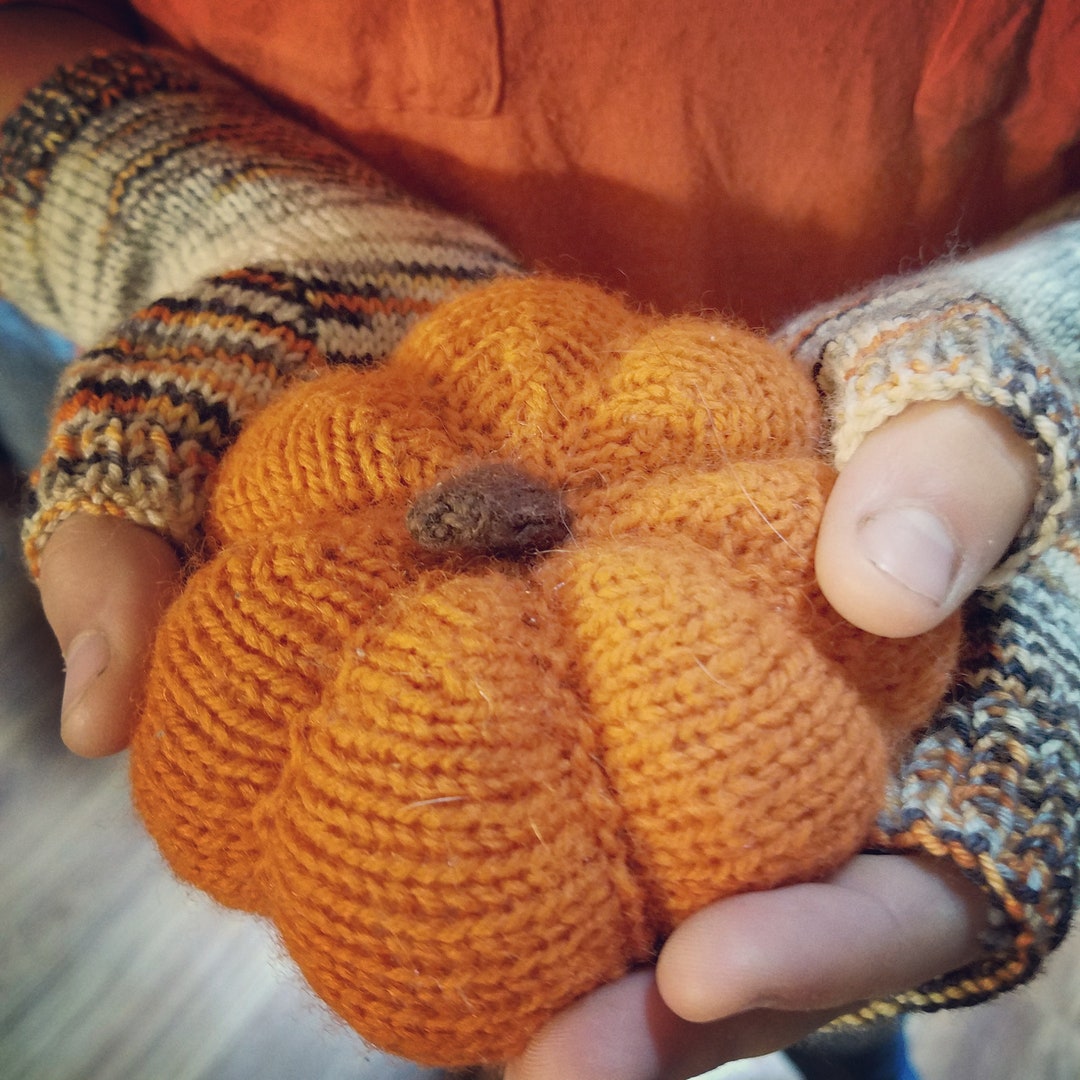 NEW! Autumn Pumpkin Trio Knitting Pattern - Instant Pattern Download - Etsy