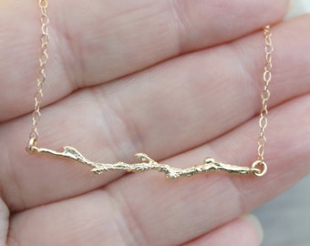 Branch necklace | Etsy