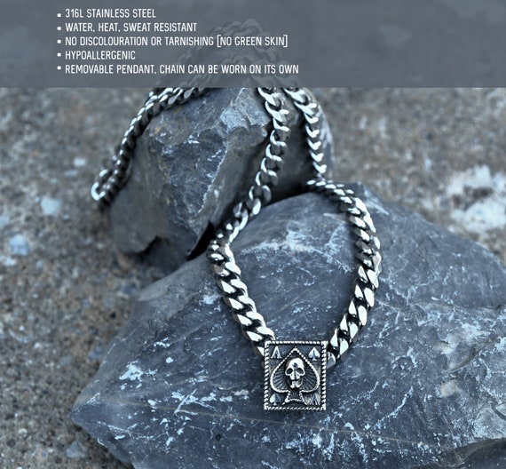 No green neck chains store