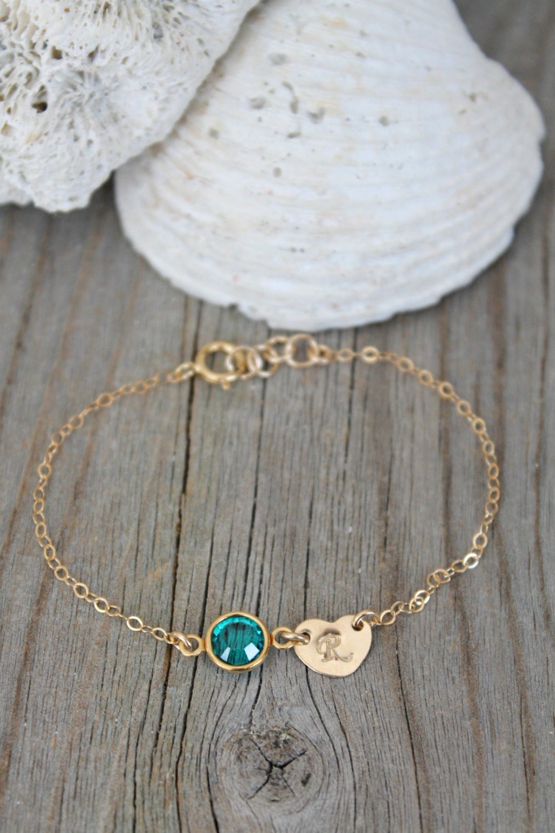 Child Bracelet, Little Girl Bracelet, 14k Gold Filled, Personalized ...