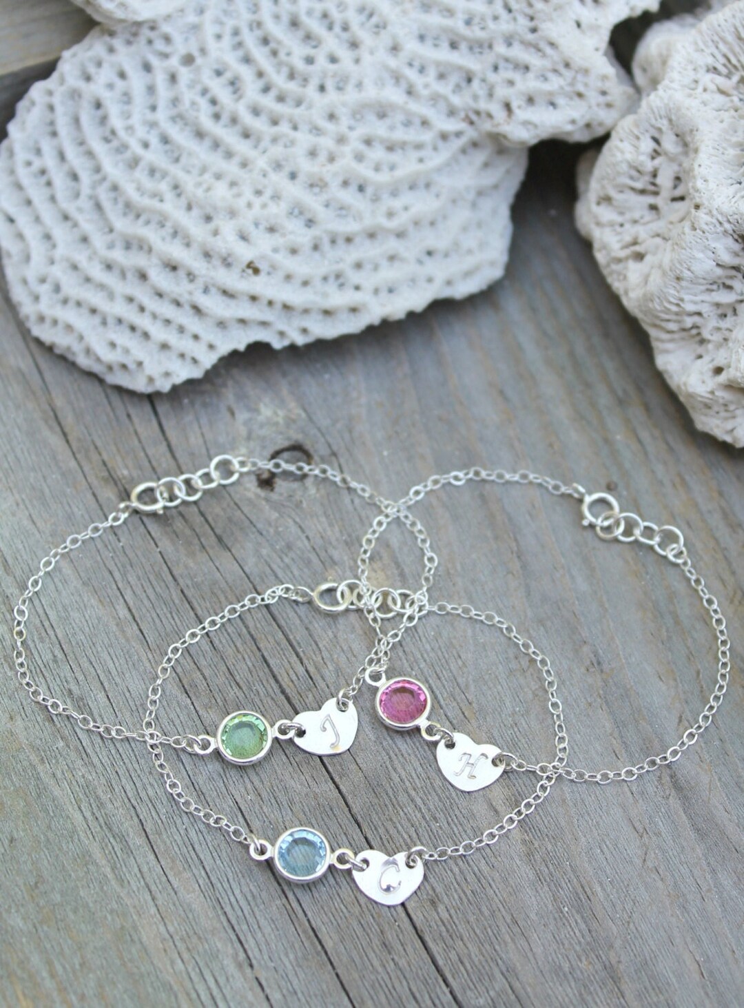 Child Bracelet, Little Girl Bracelet, Sterling Silver Personalized ...