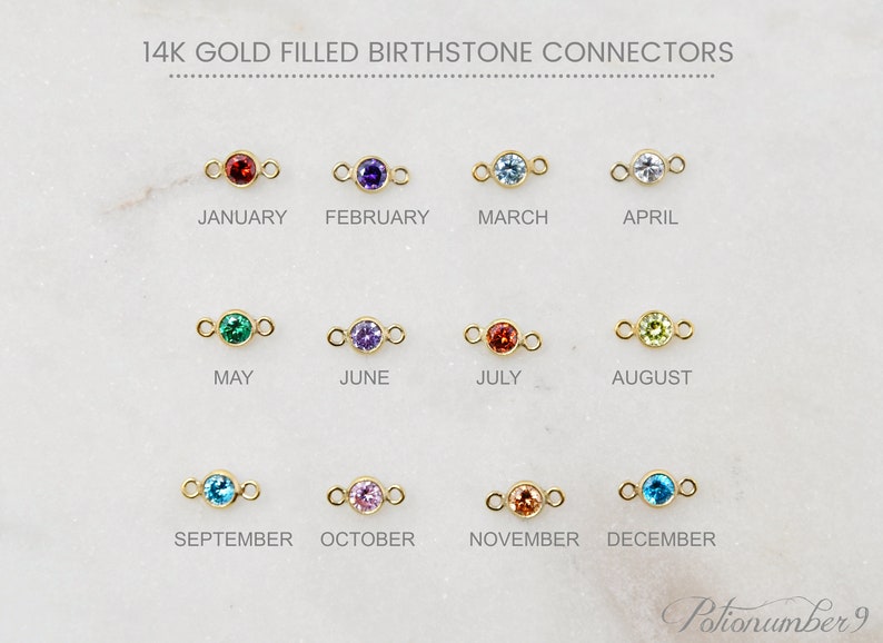 Celestial Constellation Necklace Birthstones Cubic Zirconia - Etsy