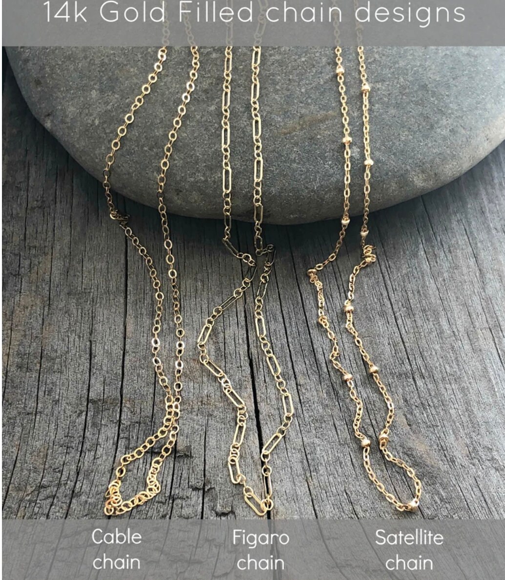 Buddha Necklace, 14K Gold Filled Chain, Cubic Zirconia Diamonds ...